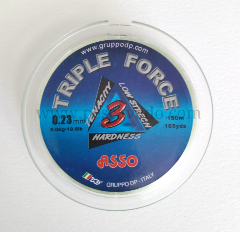 Fio Asso Triple Force 150m - Pescávado